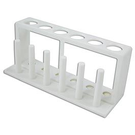 6 Hole Plastic Test Tube Rack - Large | Science First