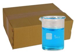 Box of 25, 5ml Glass Beakers | Science First