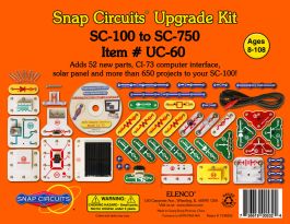 Snap Circuits 100 to 750 Upgrade Kit | Science First