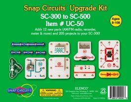 Snap Circuits 300 to 500 Upgrade Kit | Science First