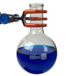 Box of 8, 500ml Glass Boiling Flasks, Round Base | Science First