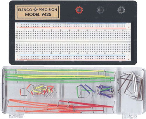 Breadboard, 830 Tie Points with Jumper Wire Kit | Science First