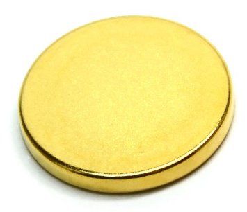 Neodymium Gold Disc Magnet | Science First