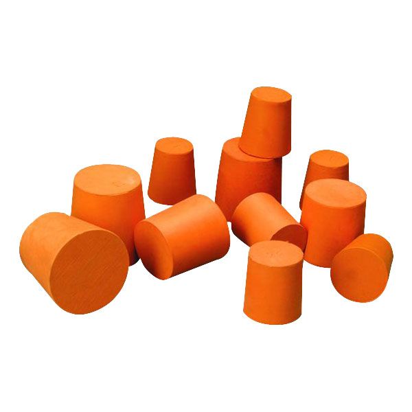 Size #7 Rubber Stoppers, Solid - 10 Pack | Science First