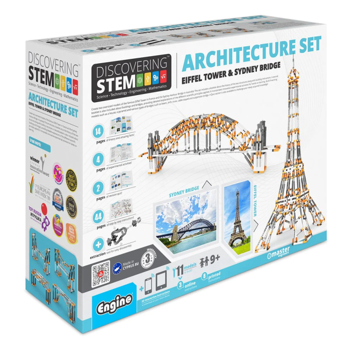 Discovering STEM - Architecture Set - Eiffel Tower & Sydney Bridge ...