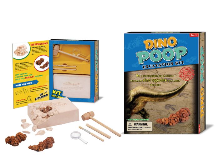 Dino Poop Excavation Kit | Science First