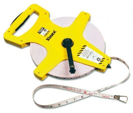 Open Reel Tape Measure, Wind Up - 50m | Science First